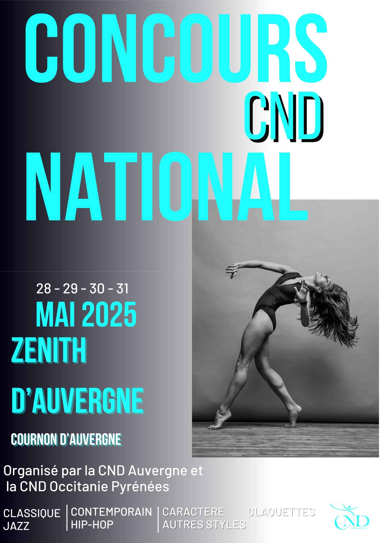 CONCOURS NATIONAL CND FRANCE – CND Confédération Nationale de Danse